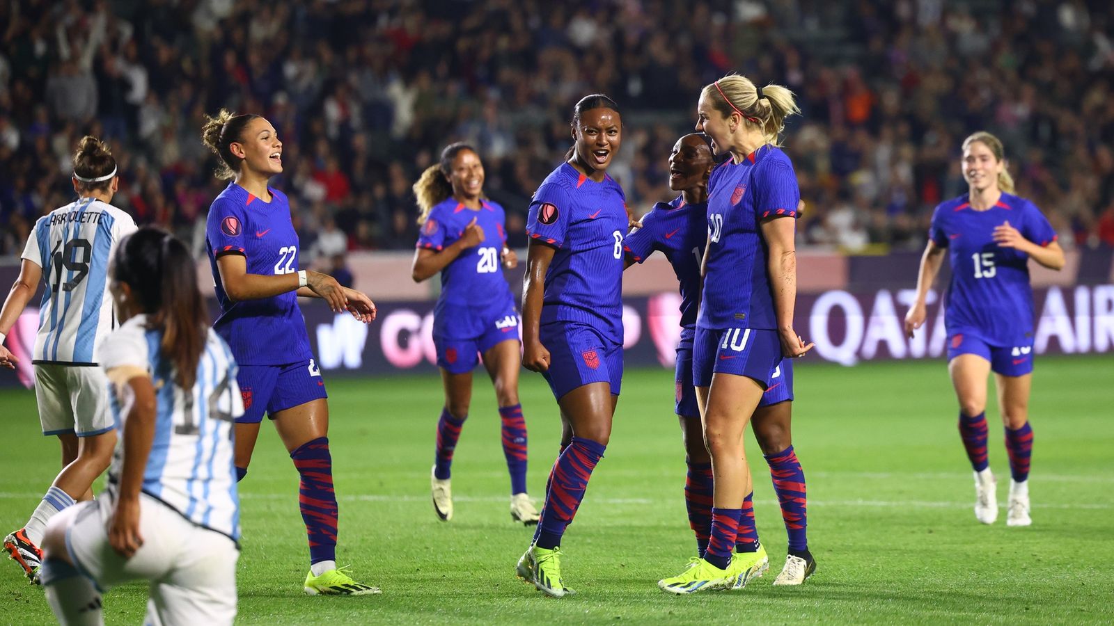 Shaw and Albert show versatility of USWNT’s future generation