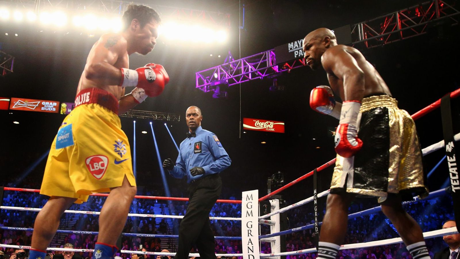 MGM Grand Garden Arena will celebrate its 100th fight card
